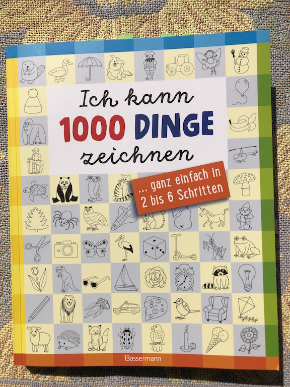 Rezension: Ich kann 1000 Dinge zeichnen – Kerstins Kartenwerkstatt